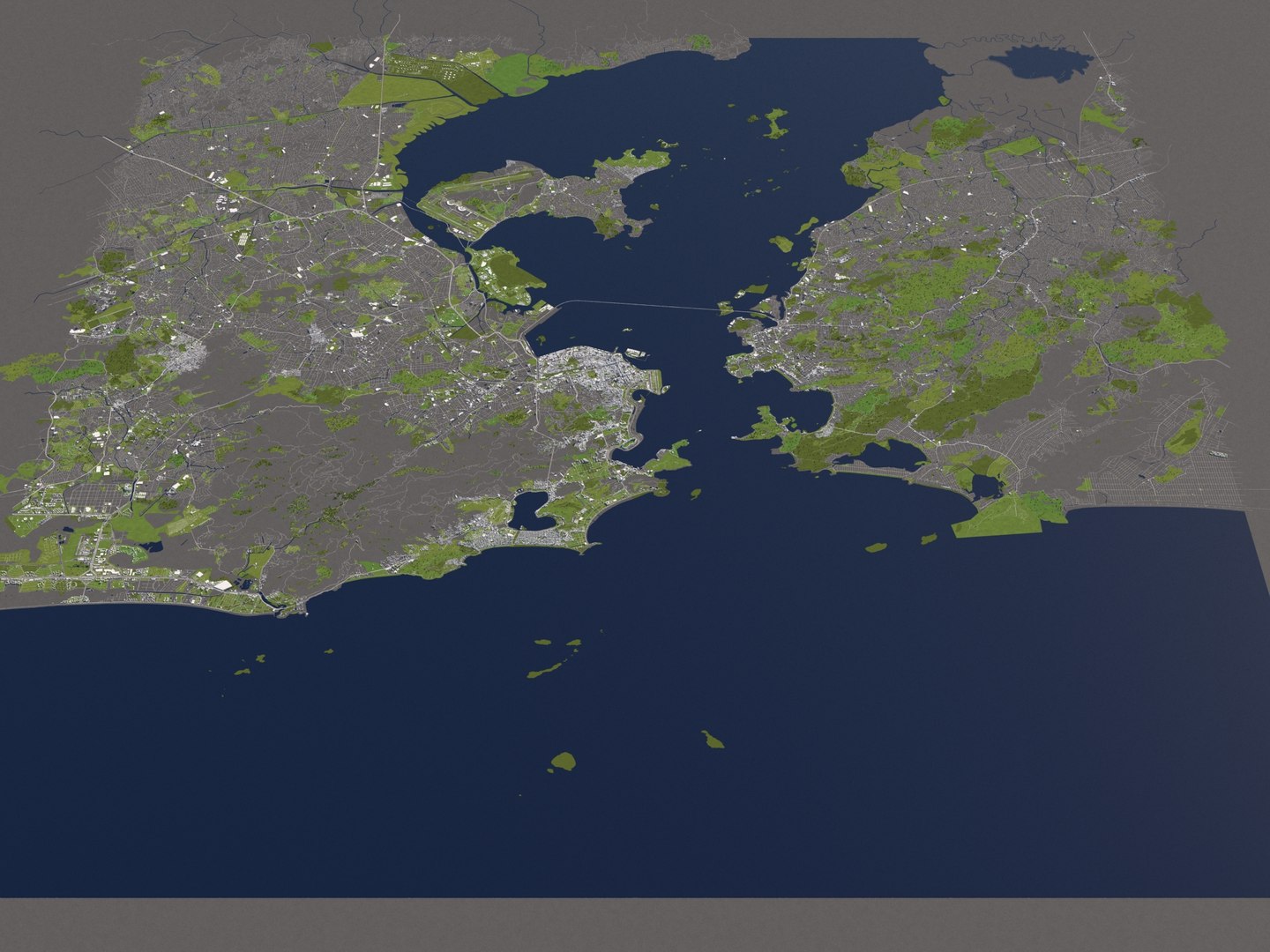 Buildings Houses Maps 3D Model - TurboSquid 1631020