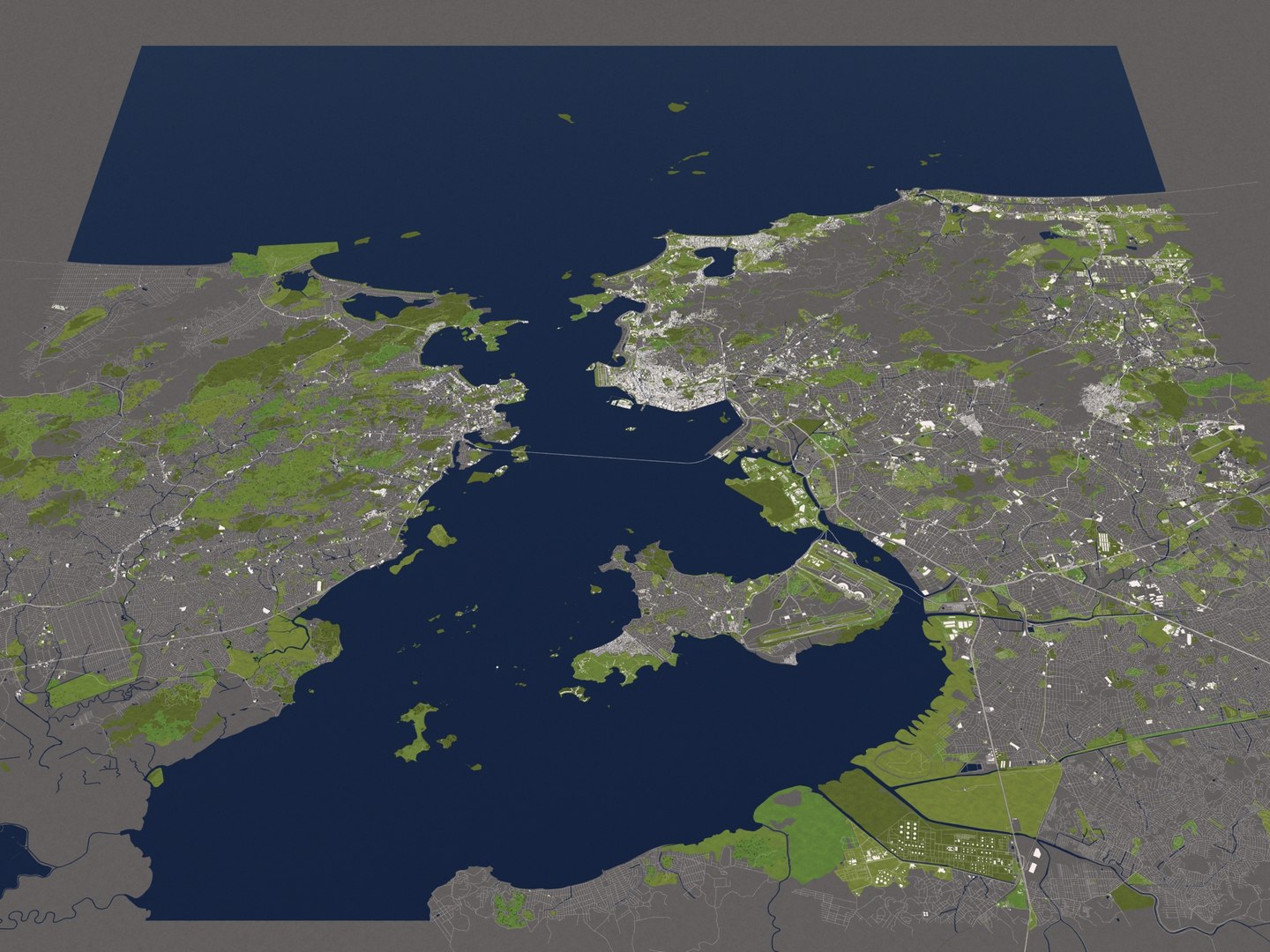 Buildings Houses Maps 3D Model - TurboSquid 1631020