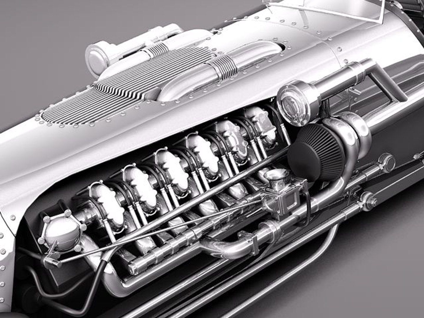 3ds Jay Leno Tank Car Engine