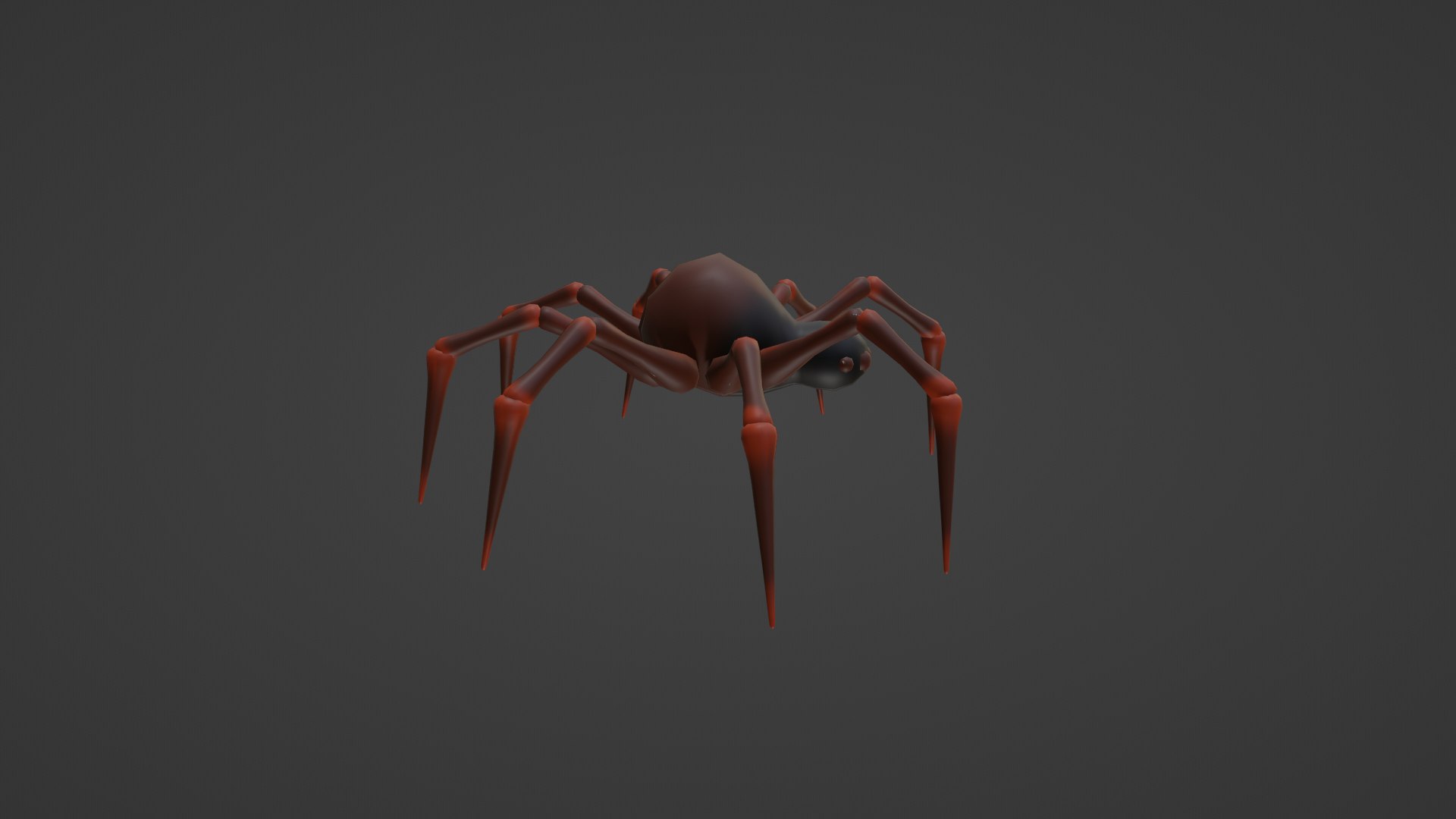 Textured Rigged And Animated SPIDER 3D - TurboSquid 2173429