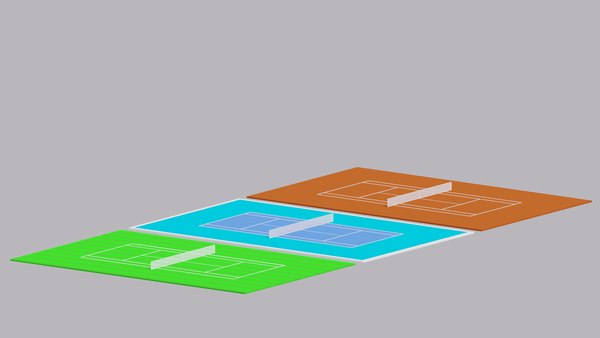 3D sport tennis model - TurboSquid 1669219