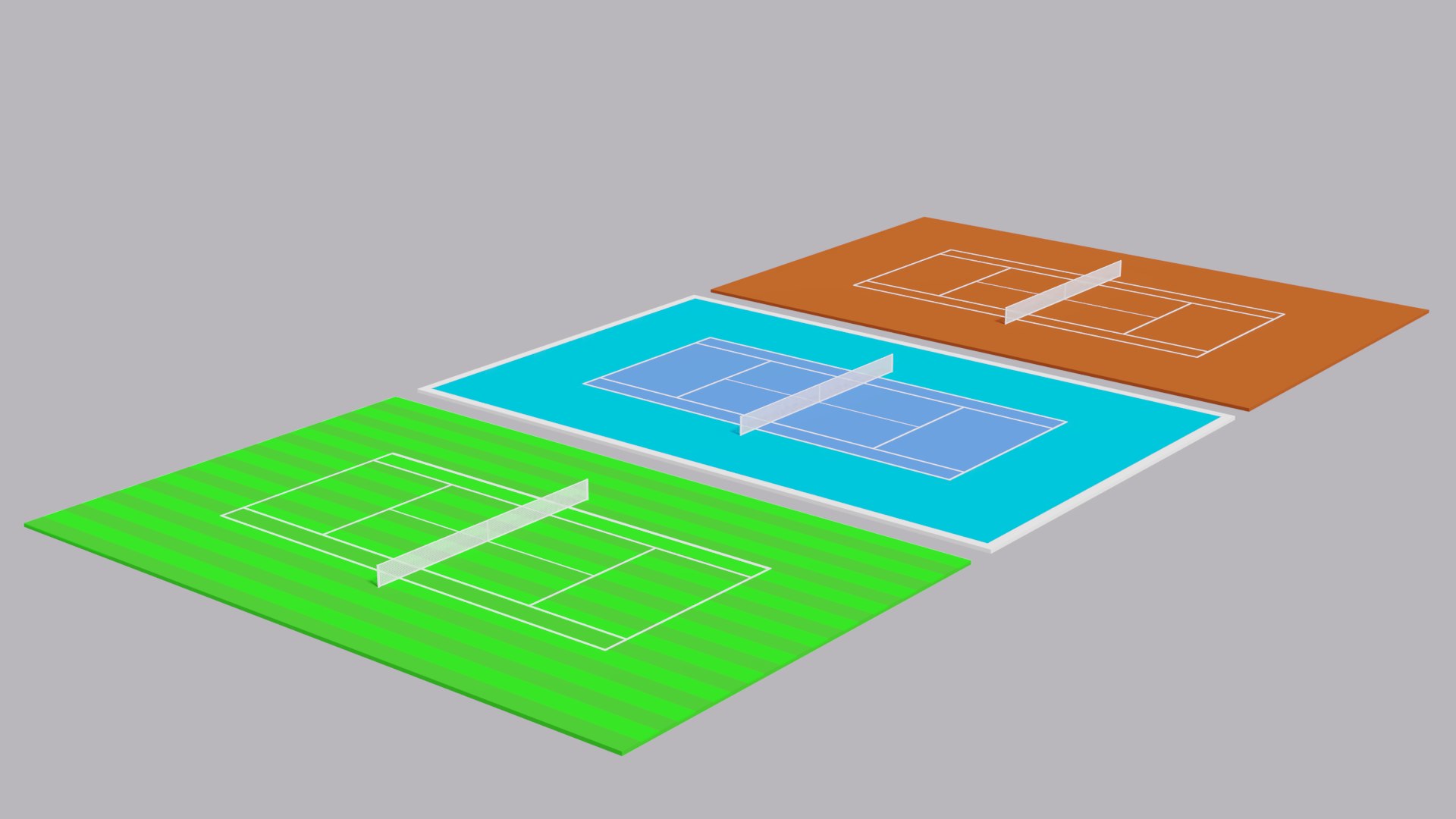 3D Sport Tennis Model - TurboSquid 1669219