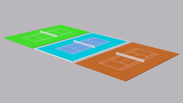 3D sport tennis model - TurboSquid 1669219
