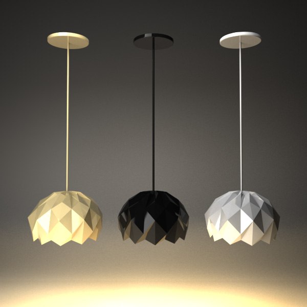 modern lamp 3d model