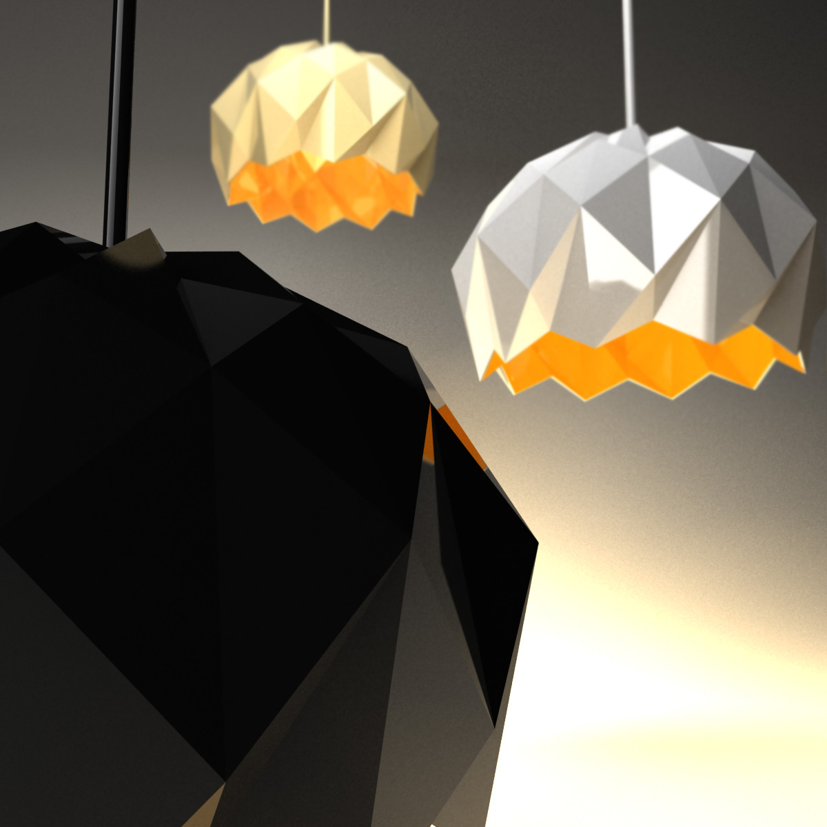 modern lamp 3d model