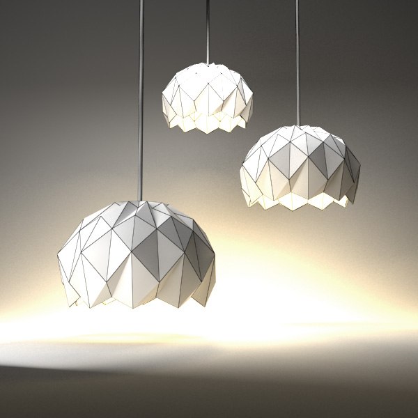 modern lamp 3d model