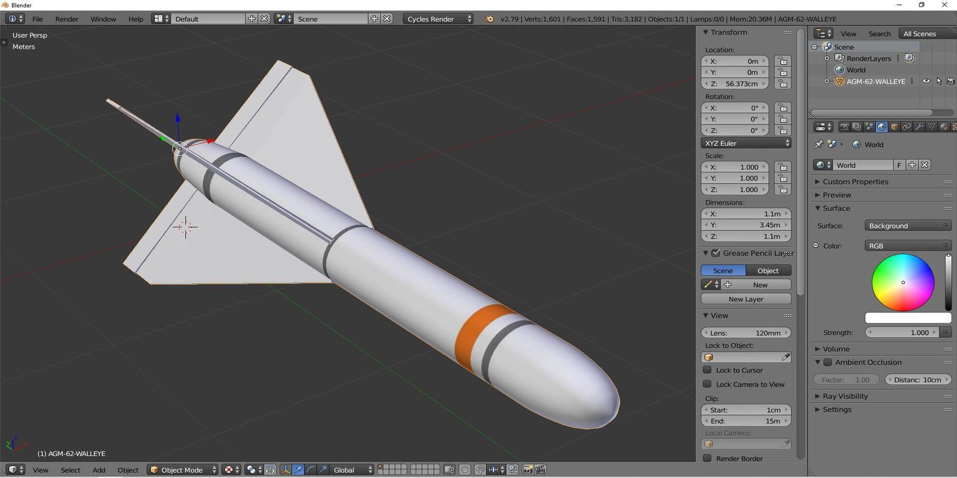 agm-62 walleye missile max