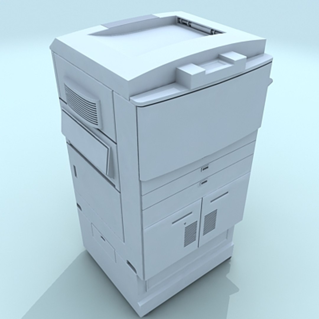 Laser Printer 3d Model