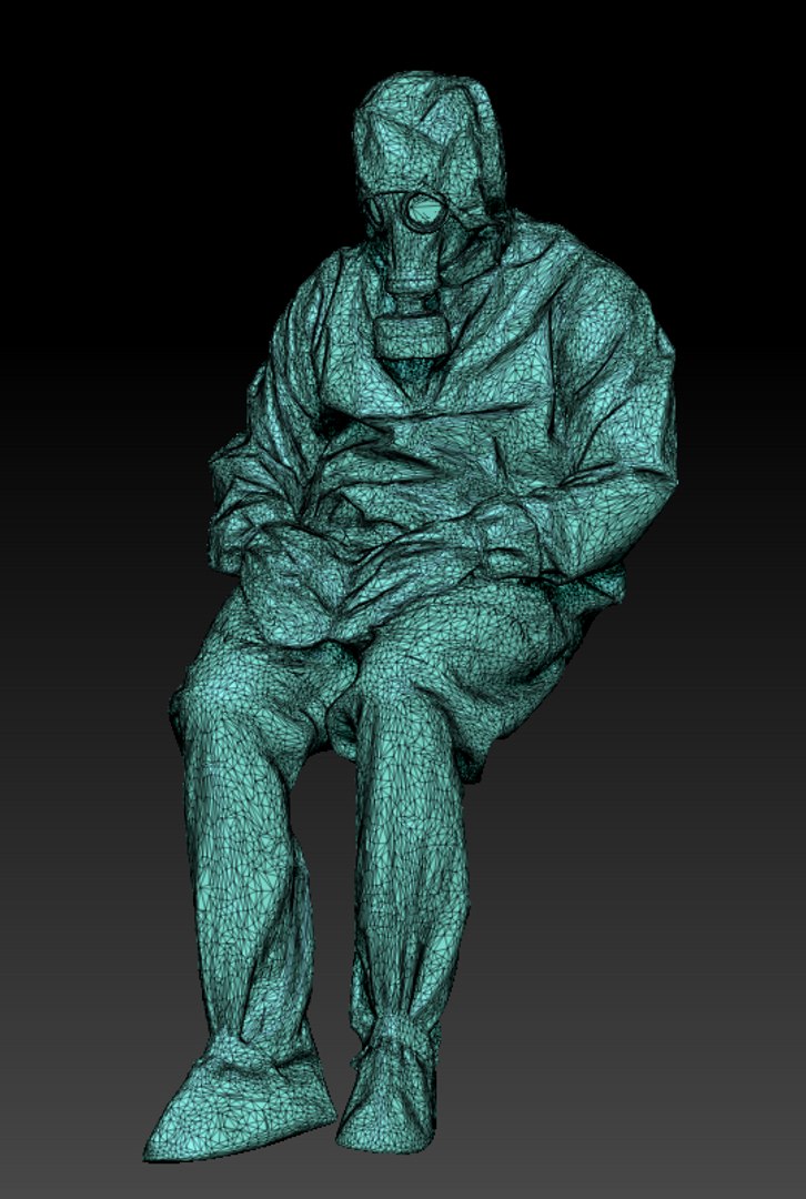 3D Liquidator Nuclear Chernobyl Model - TurboSquid 1498438