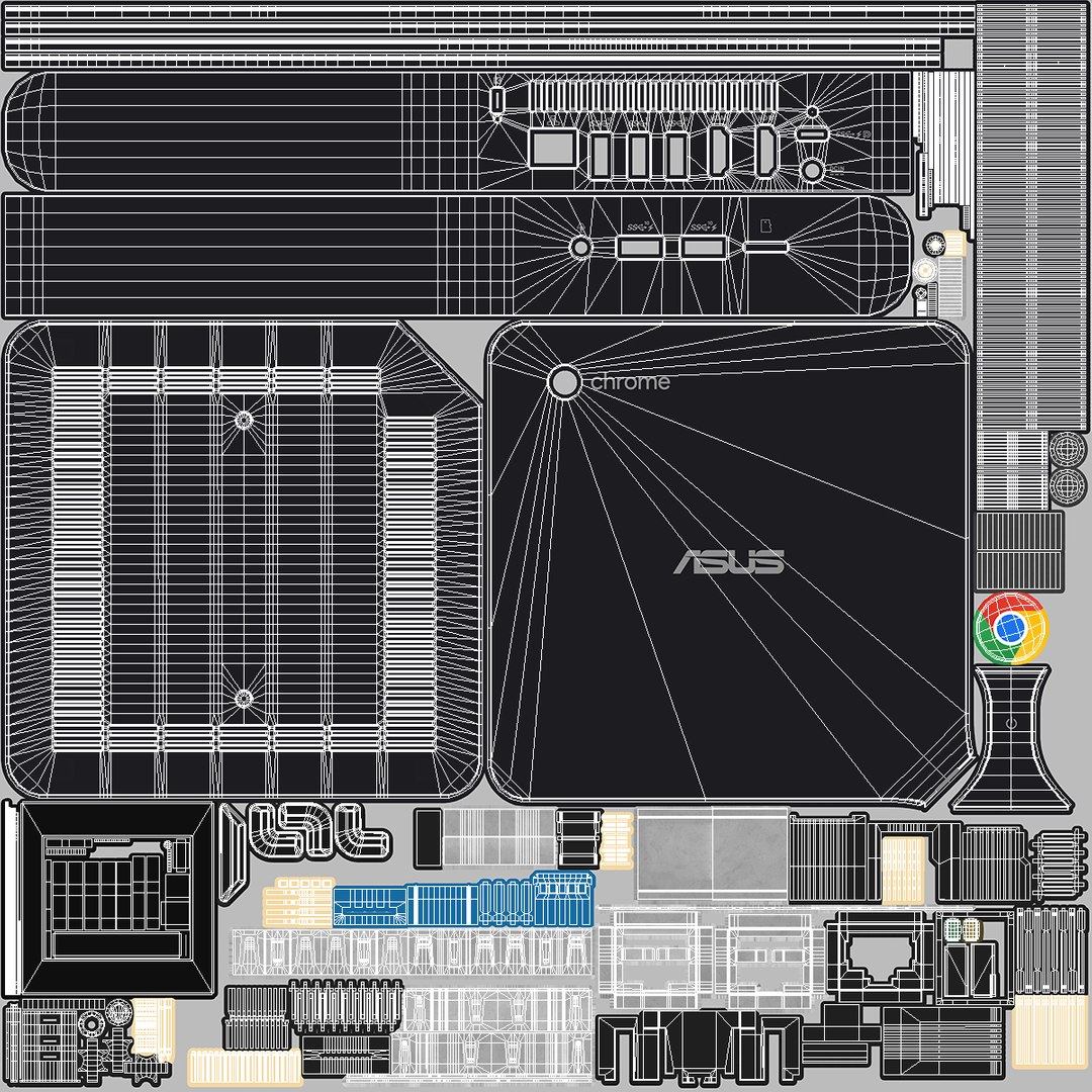 Asus Chromebox 4 3D Model - TurboSquid 2234507