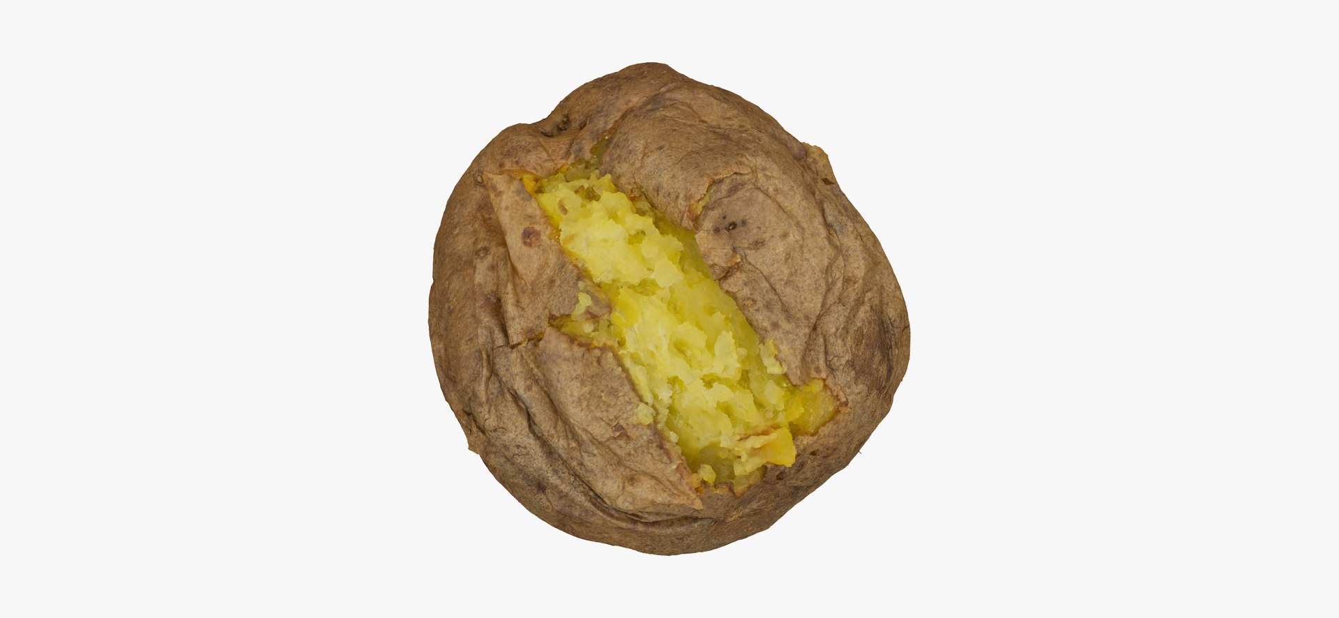 3D Jacket Potato 01 RAW Scan - TurboSquid 1957020