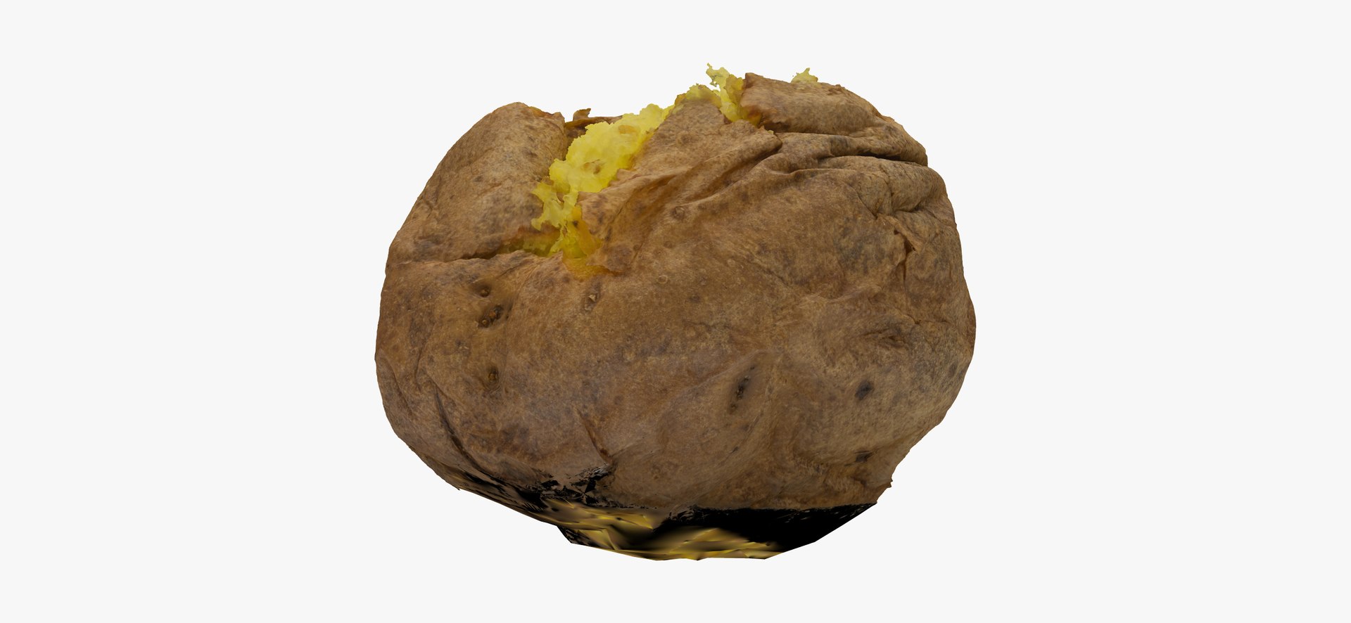 3D Jacket Potato 01 RAW Scan - TurboSquid 1957020