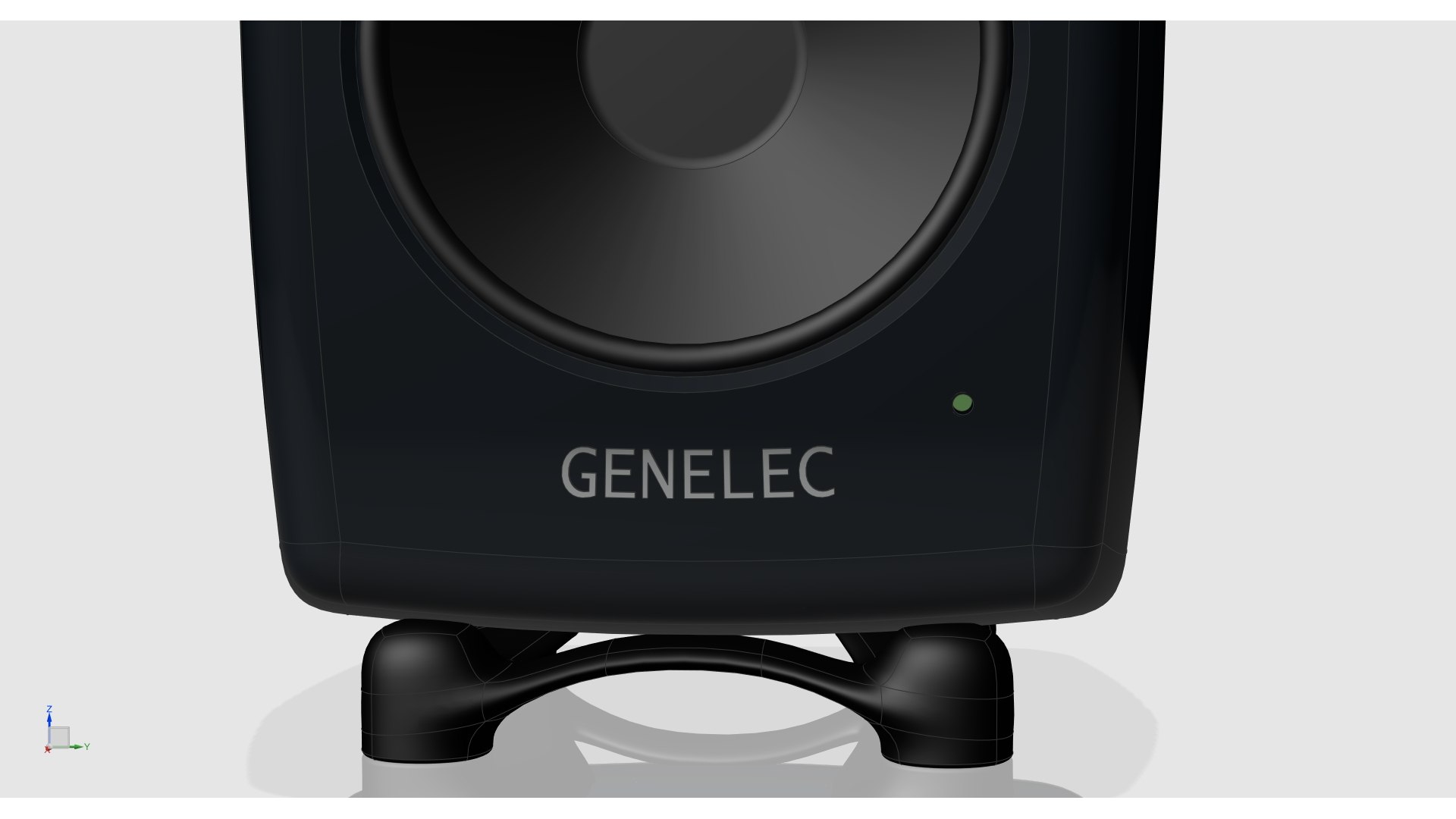 Genelec Speaker 3D Model - TurboSquid 1541460