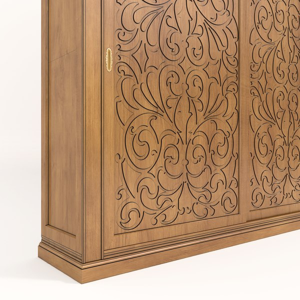 modelo 3d Armario de estilo europeo 3 - TurboSquid 1757034