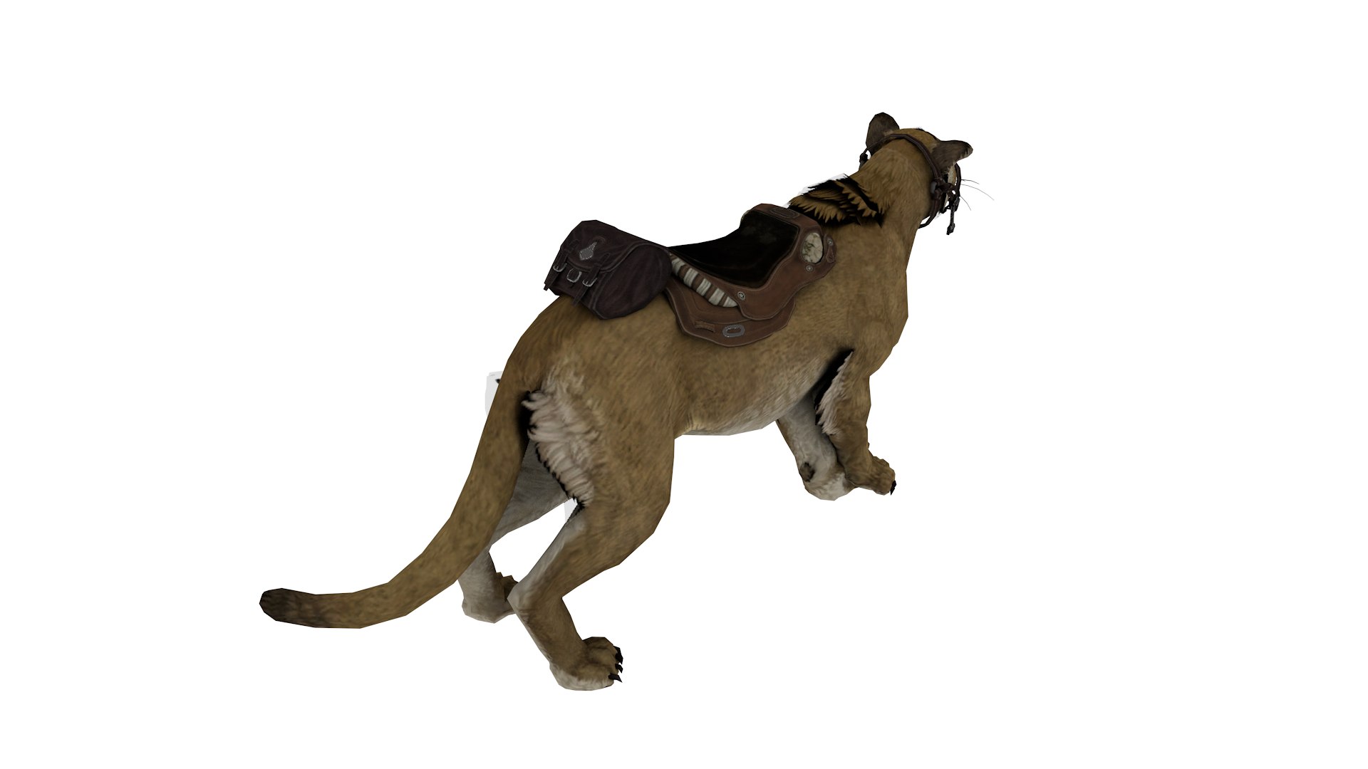 3D Rideable Big Cat 3D Model Model - TurboSquid 2383794