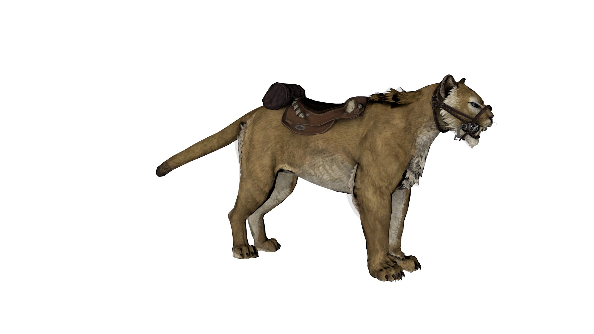 3D Rideable Big Cat 3D Model Model - TurboSquid 2383794