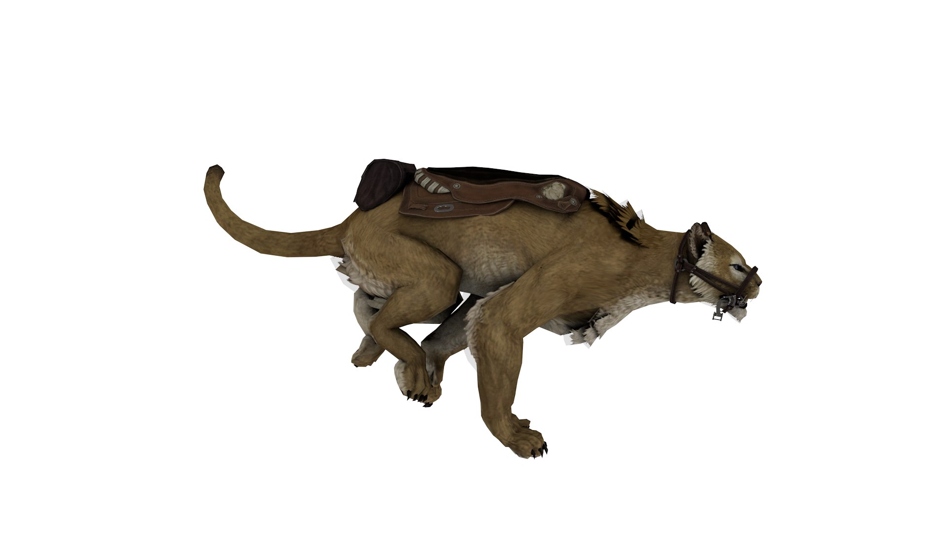 3D Rideable Big Cat 3D Model Model - TurboSquid 2383794