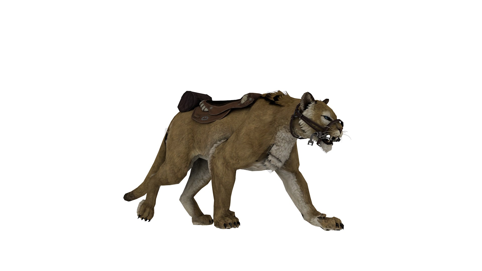 3D Rideable Big Cat 3D Model Model - TurboSquid 2383794