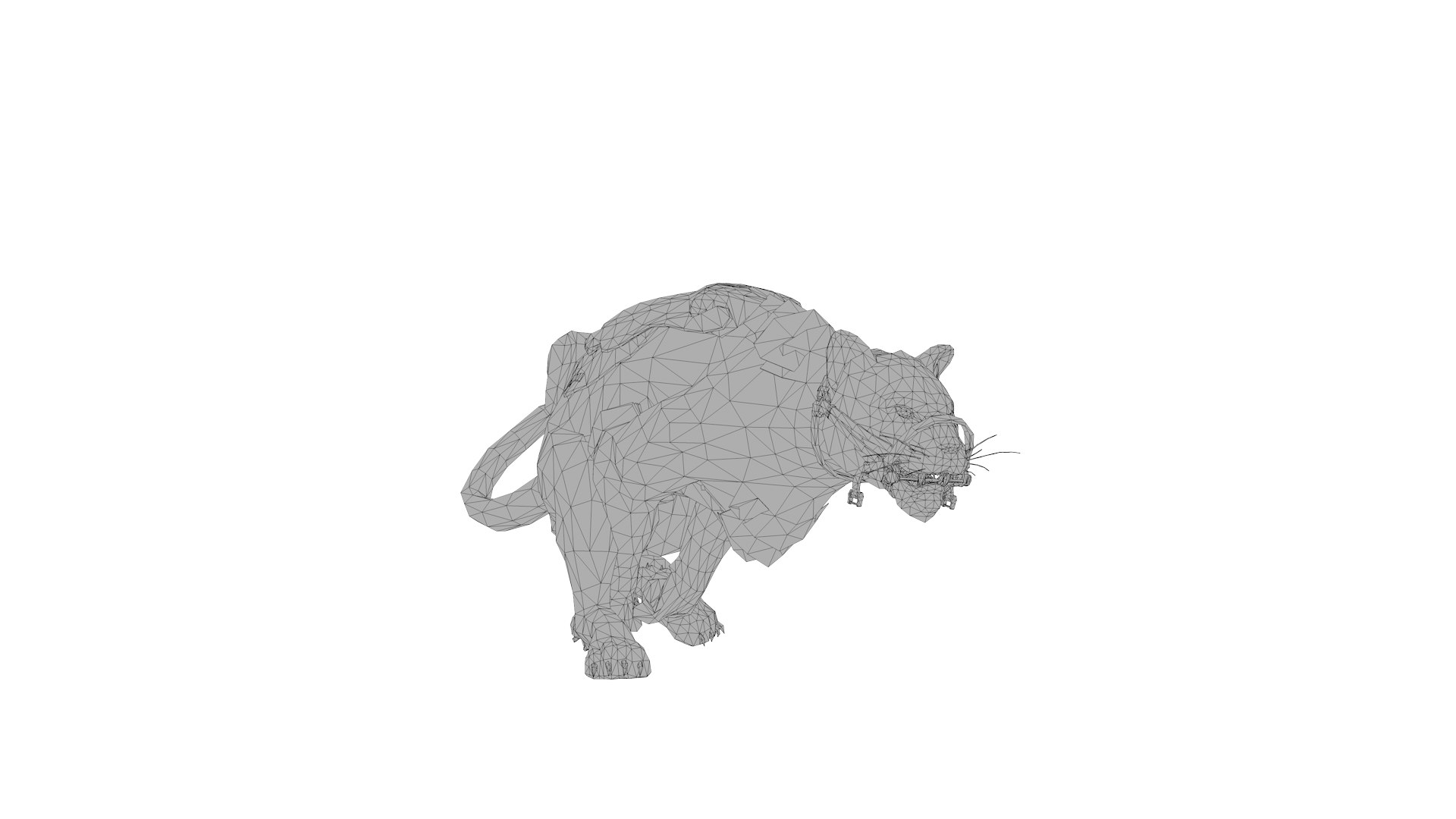 3D Rideable Big Cat 3D Model Model - TurboSquid 2383794