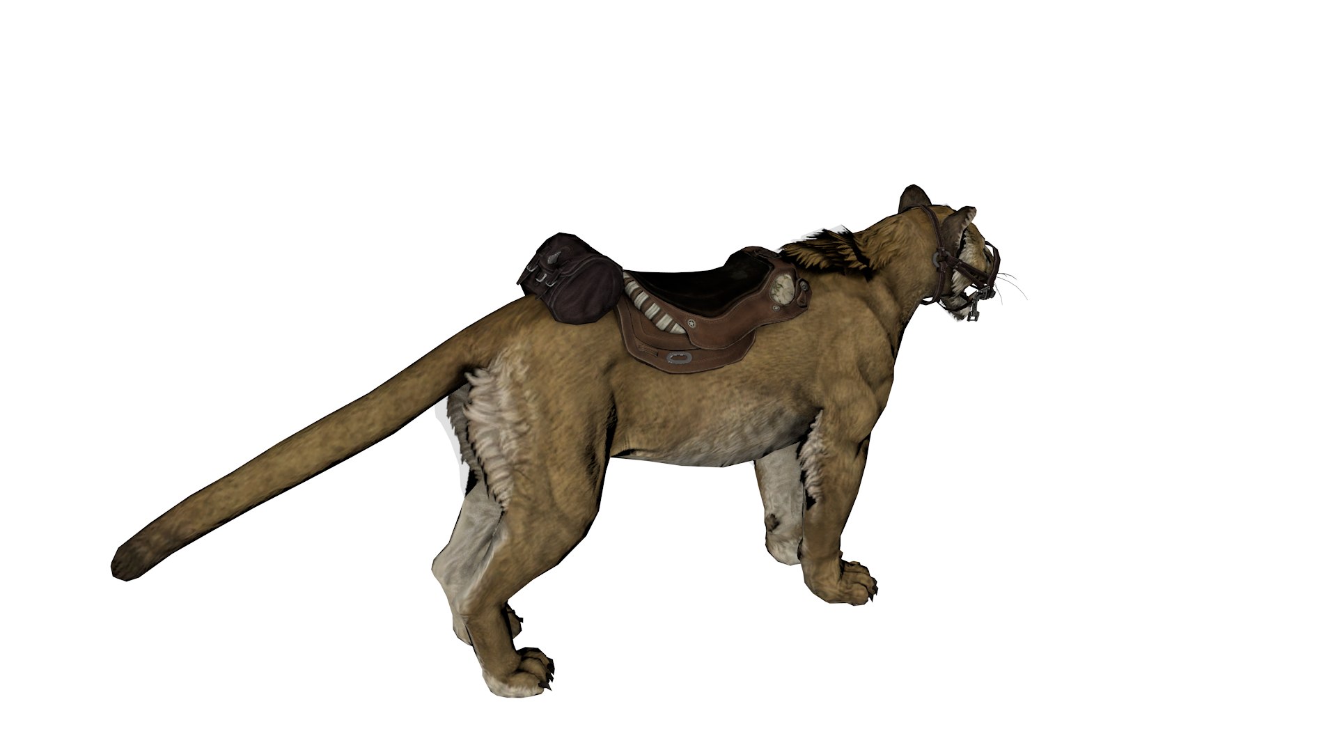 3D Rideable Big Cat 3D Model Model - TurboSquid 2383794