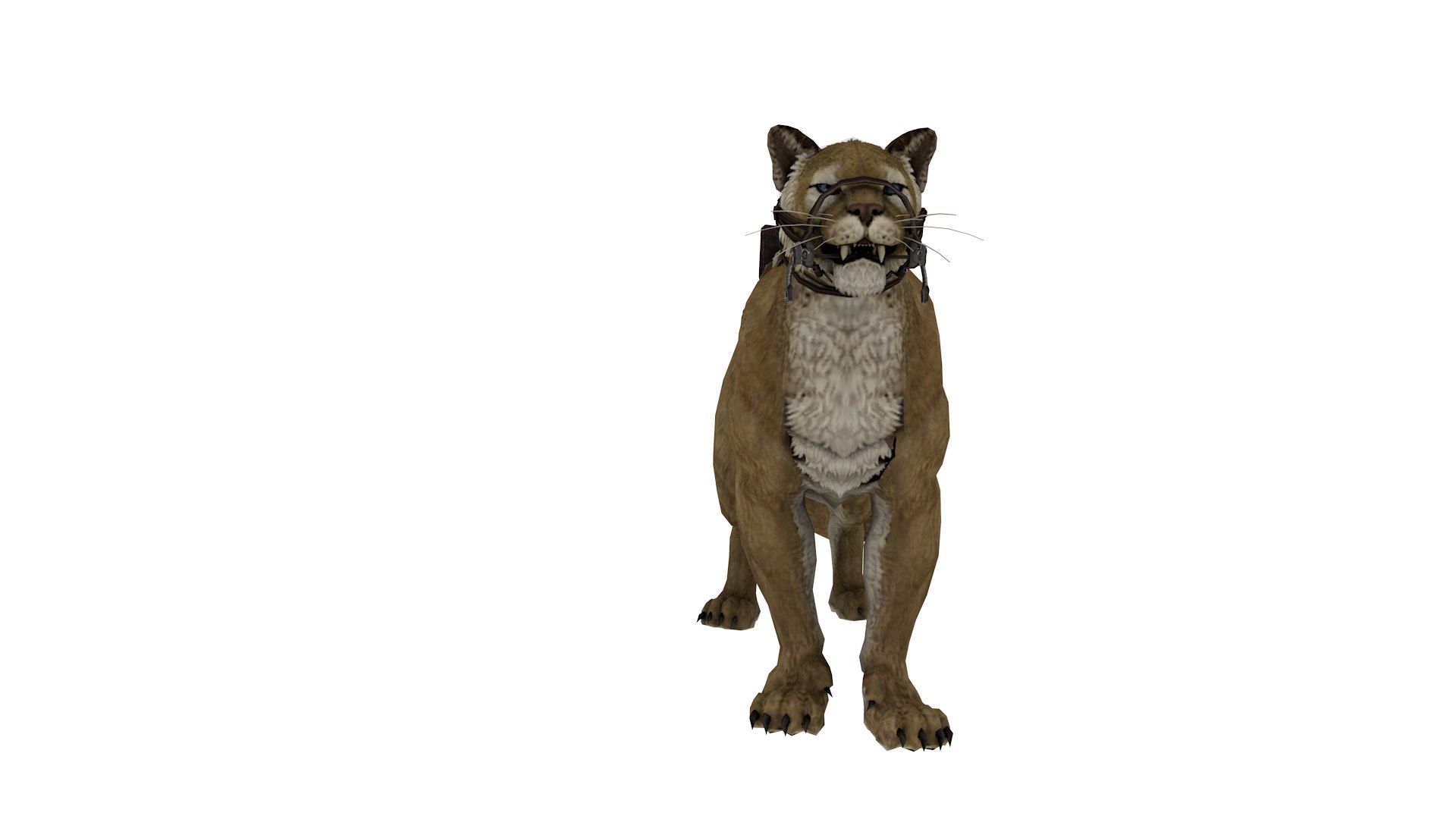 3D Rideable Big Cat 3D Model Model - TurboSquid 2383794