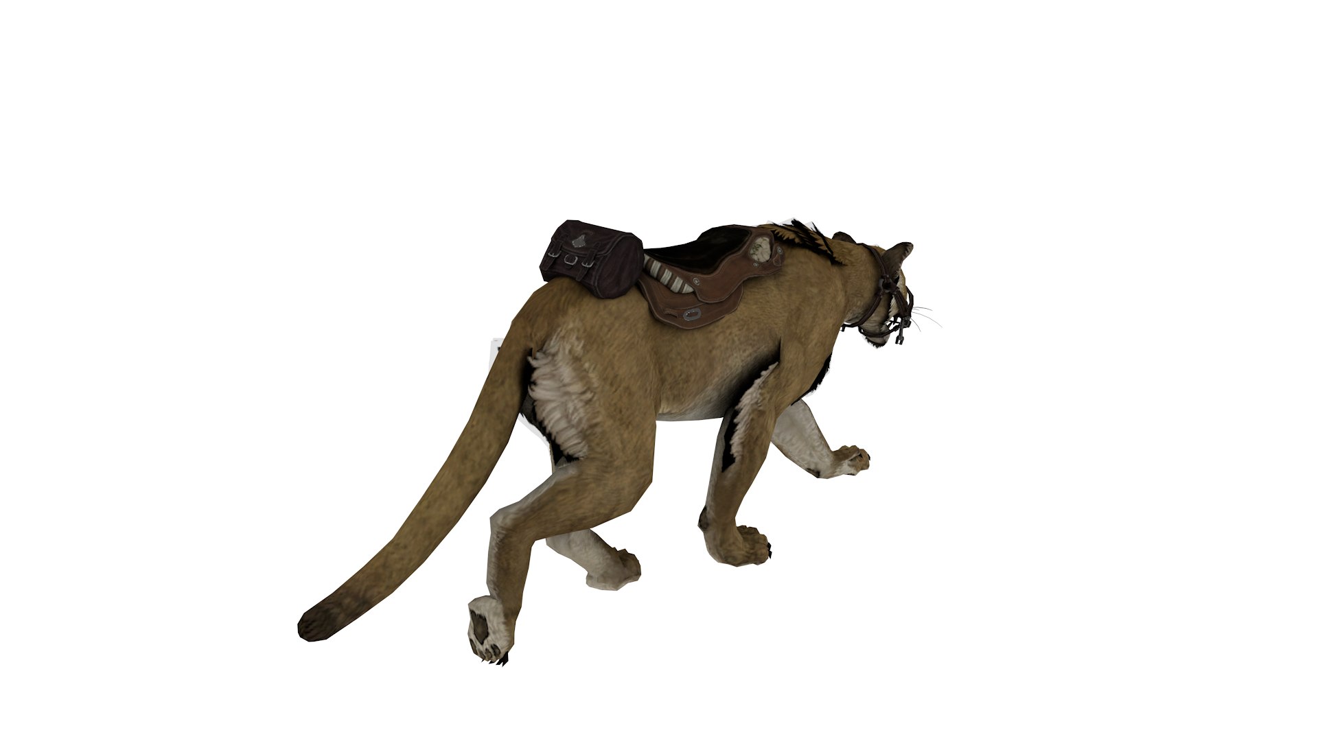 3D Rideable Big Cat 3D Model Model - TurboSquid 2383794