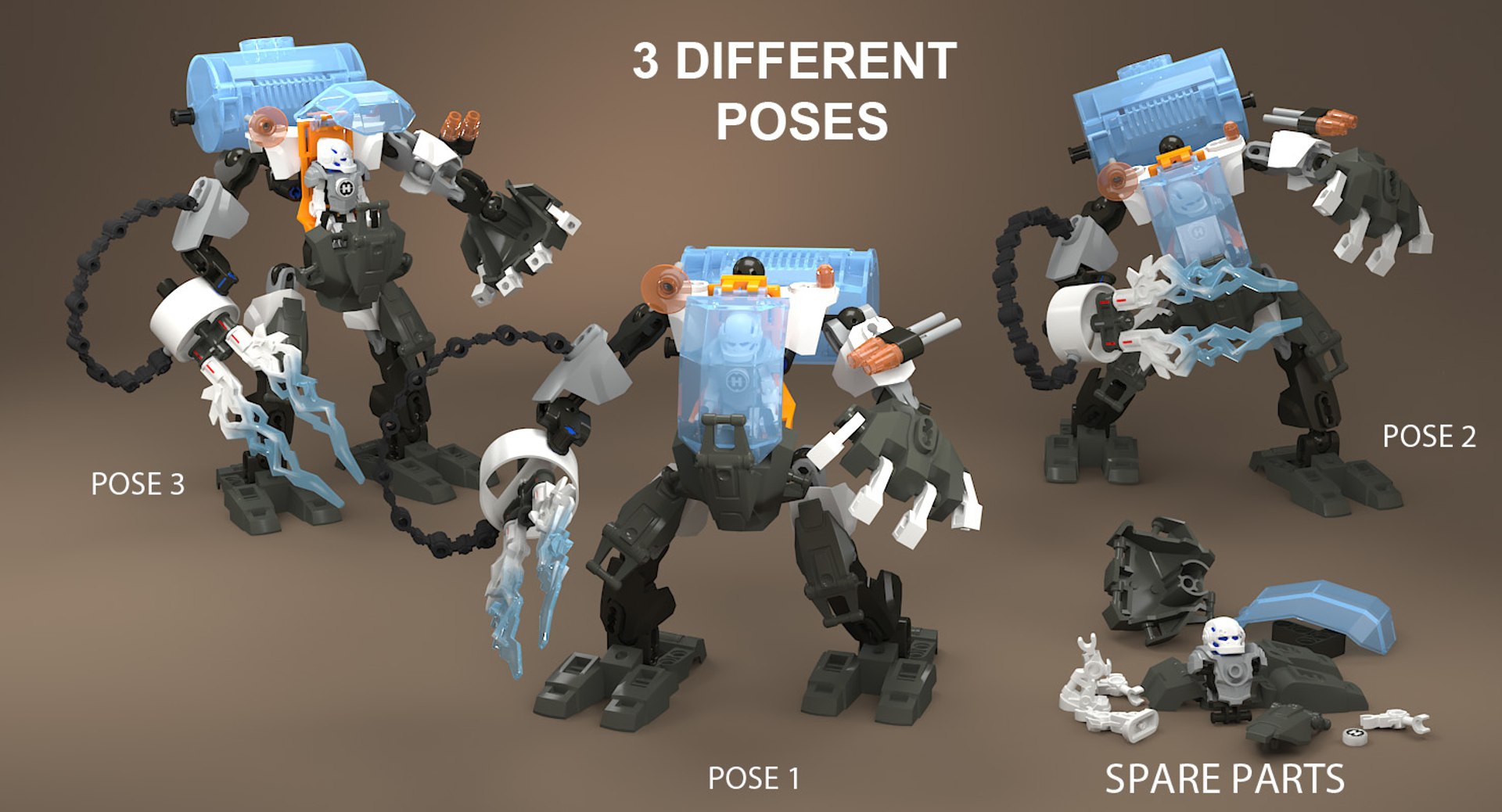 3D Lego Stormer - TurboSquid 1415411