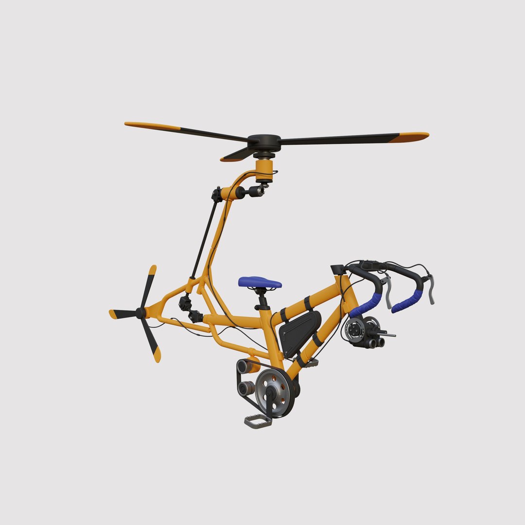Bicyclecopter Model - TurboSquid 1981297