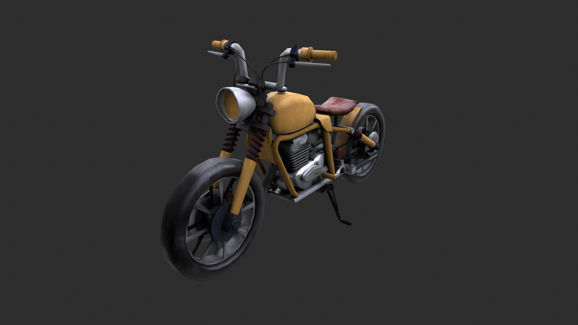 Motorcycle 3D Model - TurboSquid 2366038