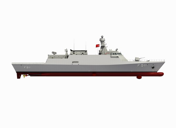 Milgem class corvettes warship 3D - TurboSquid 1318296