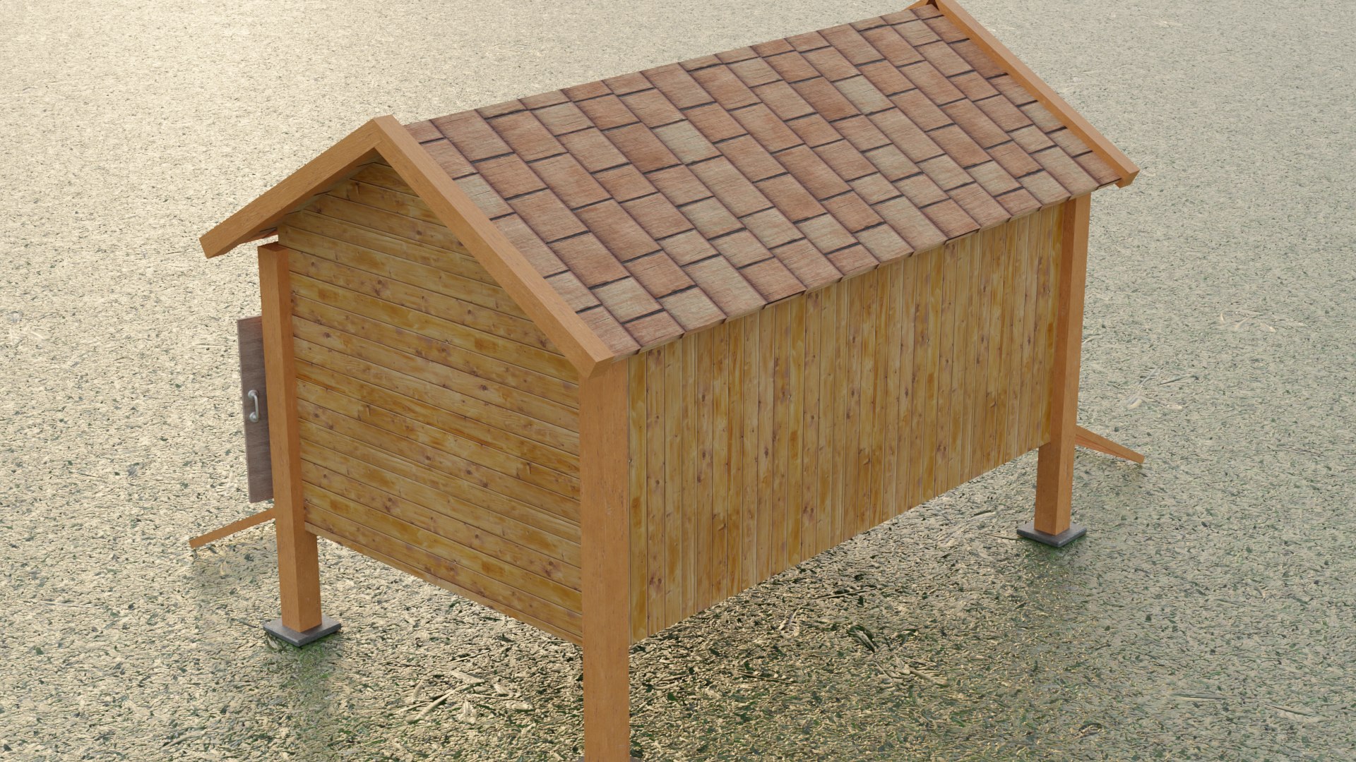 Chickenhouse 3D - TurboSquid 1887483