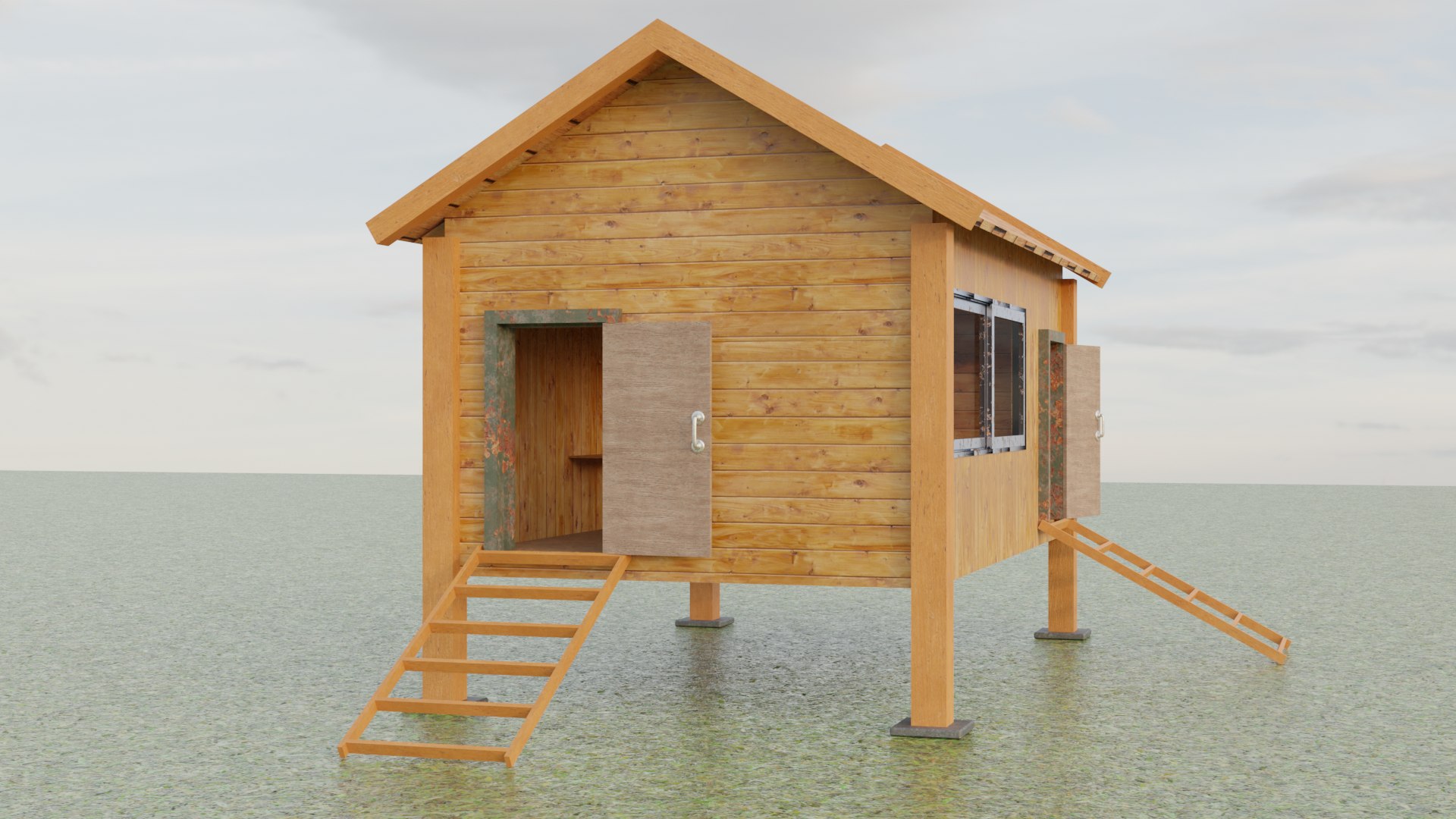 Chickenhouse 3D - TurboSquid 1887483