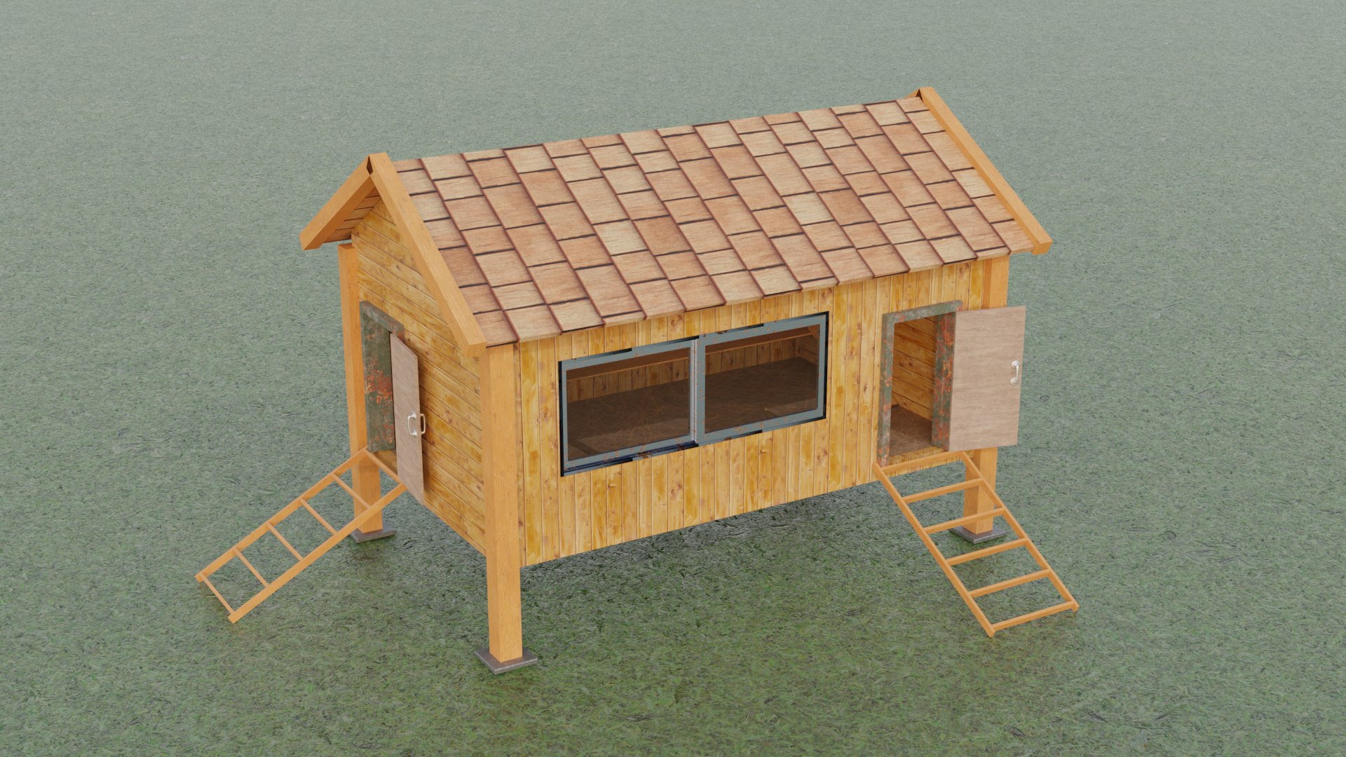 Chickenhouse 3D - TurboSquid 1887483