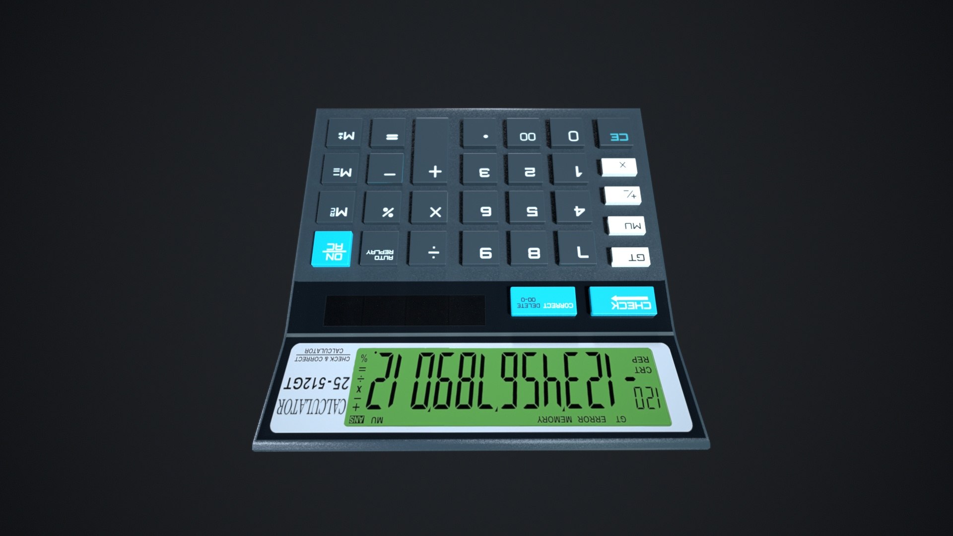 Calculator 3D Model - TurboSquid 2264443