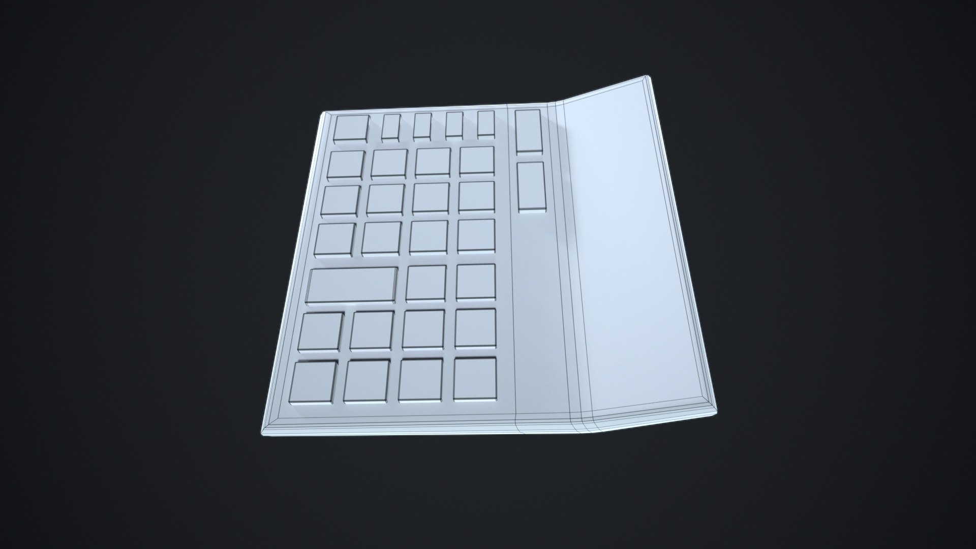 Calculator 3D Model - TurboSquid 2264443