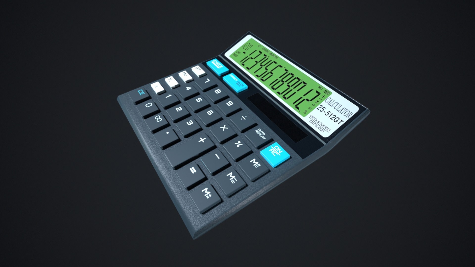 Calculator 3D Model - TurboSquid 2264443