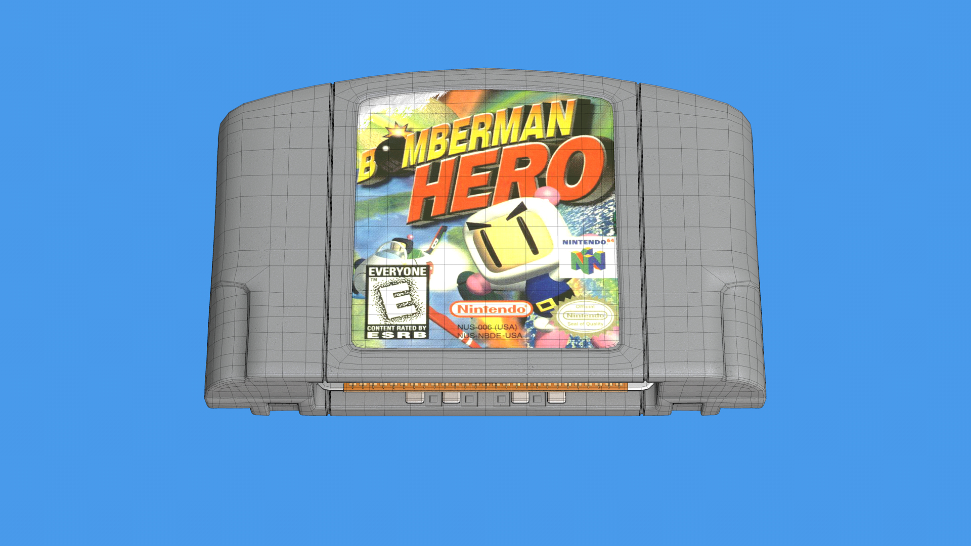 3D Nintendo 64 Game Cartridge Model - TurboSquid 2071815