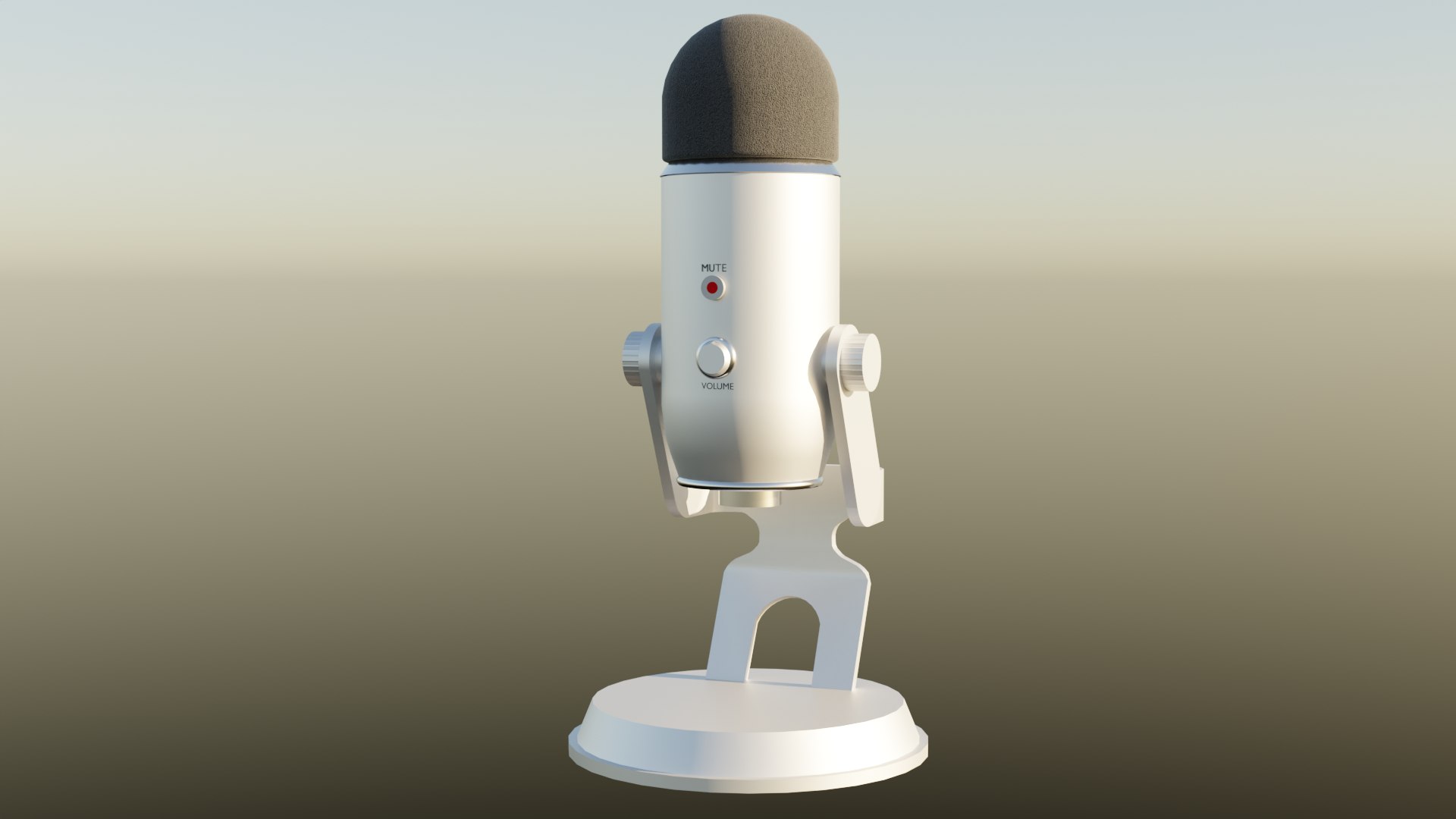 3D Microphone With Stand - TurboSquid 1978892