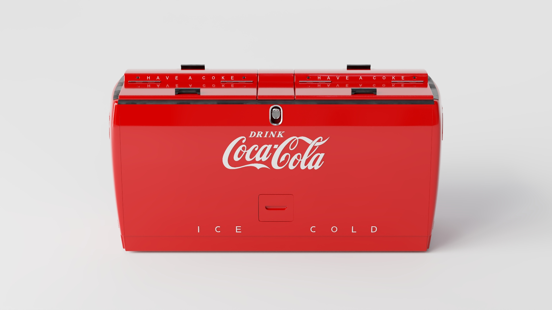 Double Cooler Coca Cola 3D Model - TurboSquid 2247483