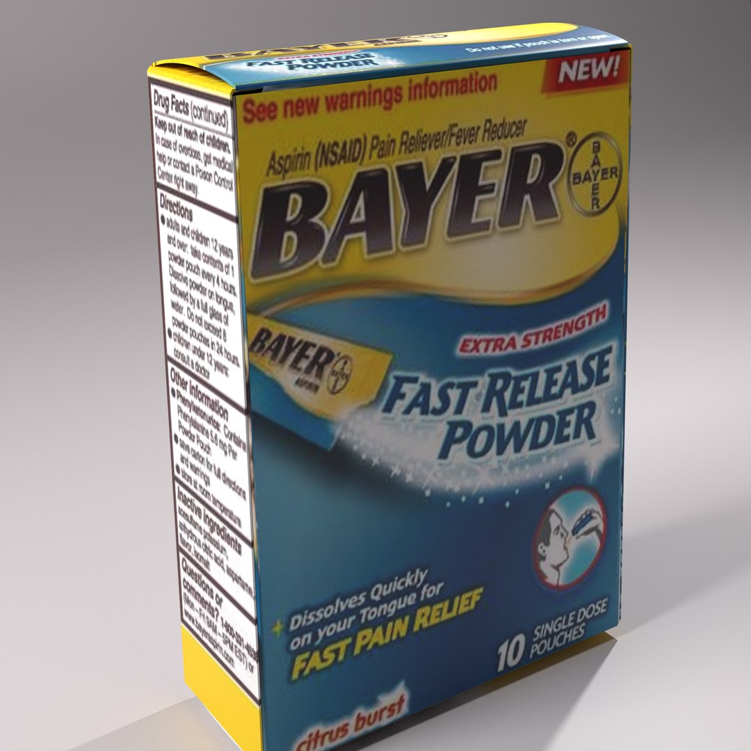 ASPIRIN TT Model - TurboSquid 1896382