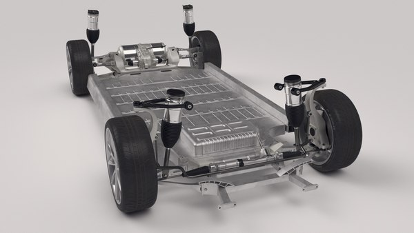 modelo 3d Tesla Modelo S Chasis 2 - TurboSquid 1950919