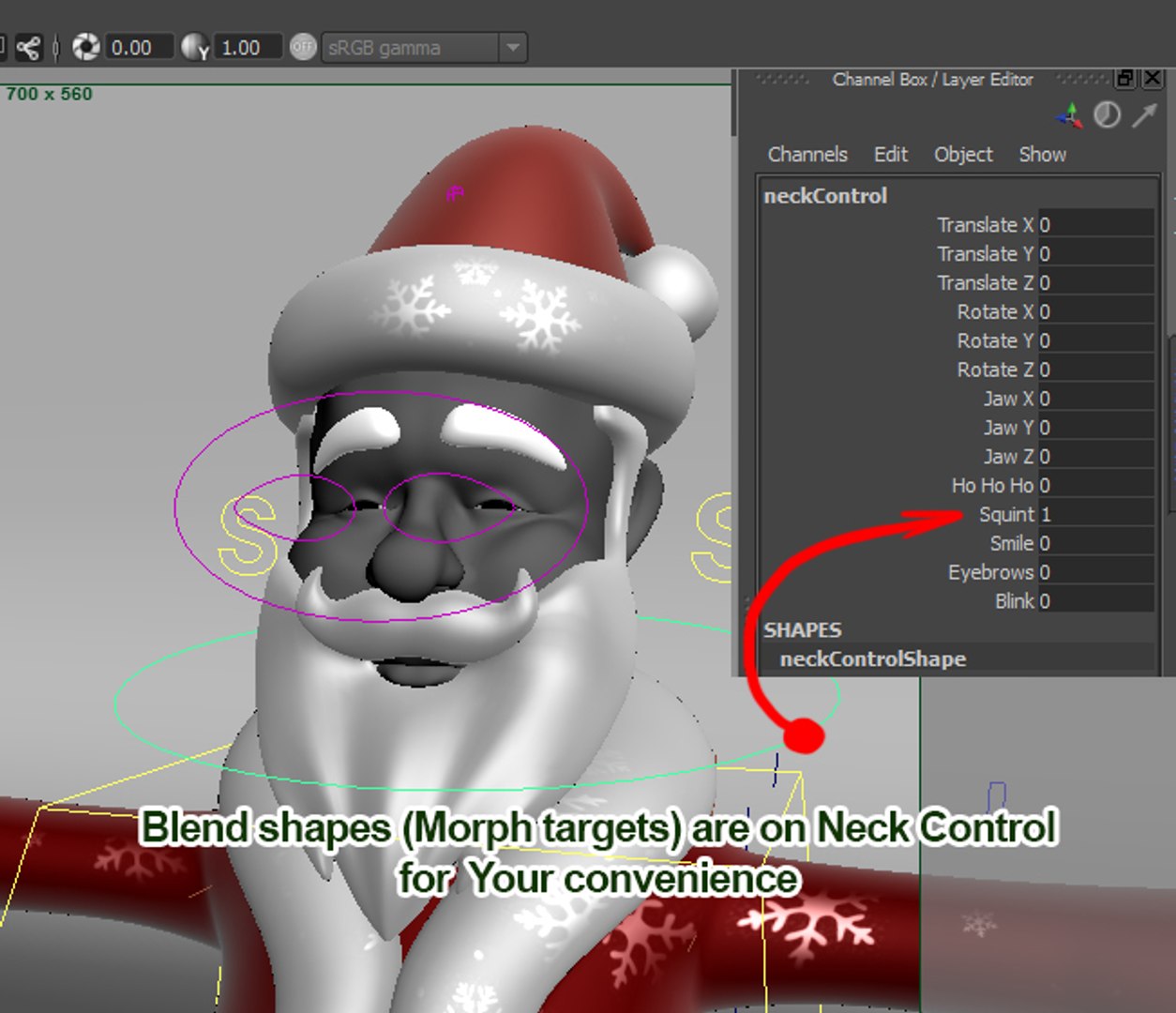 3d santa claus