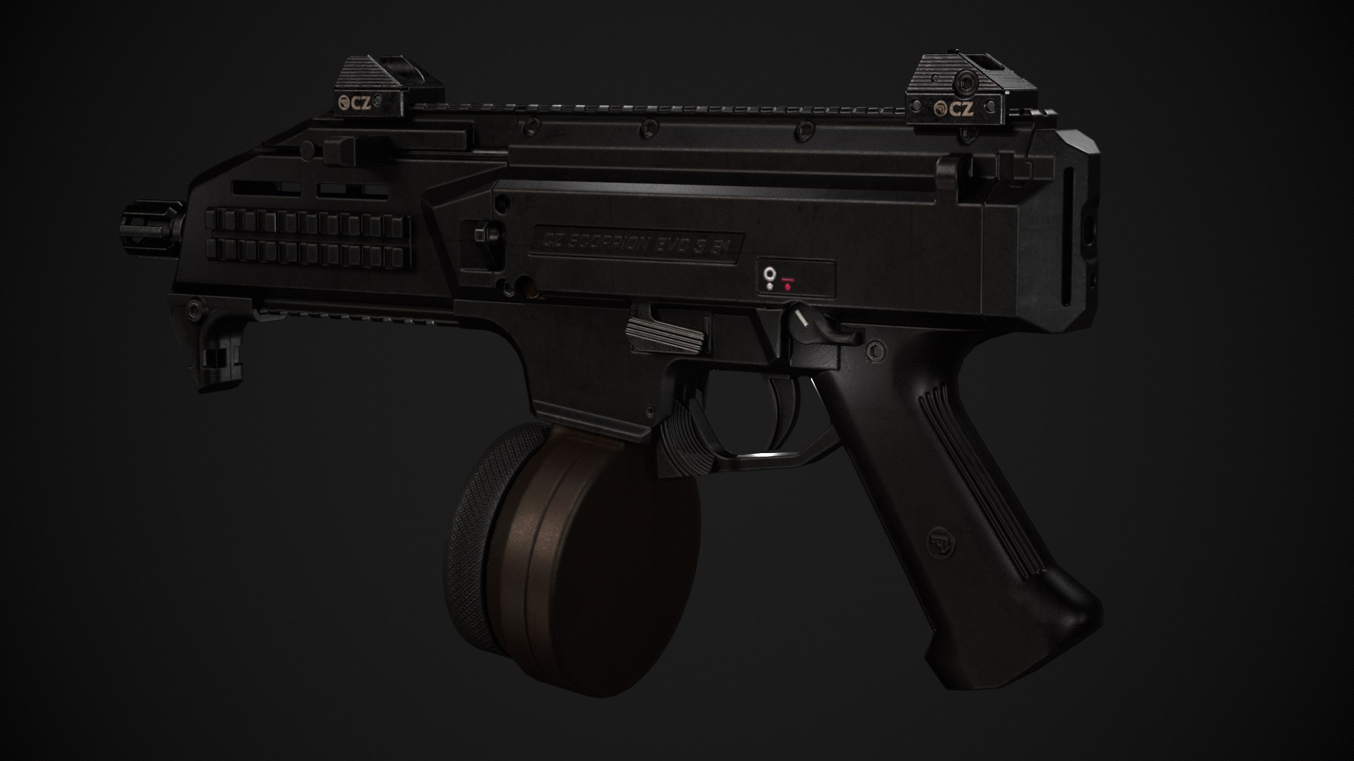 CZ Scorpion 3D Model - TurboSquid 2013412