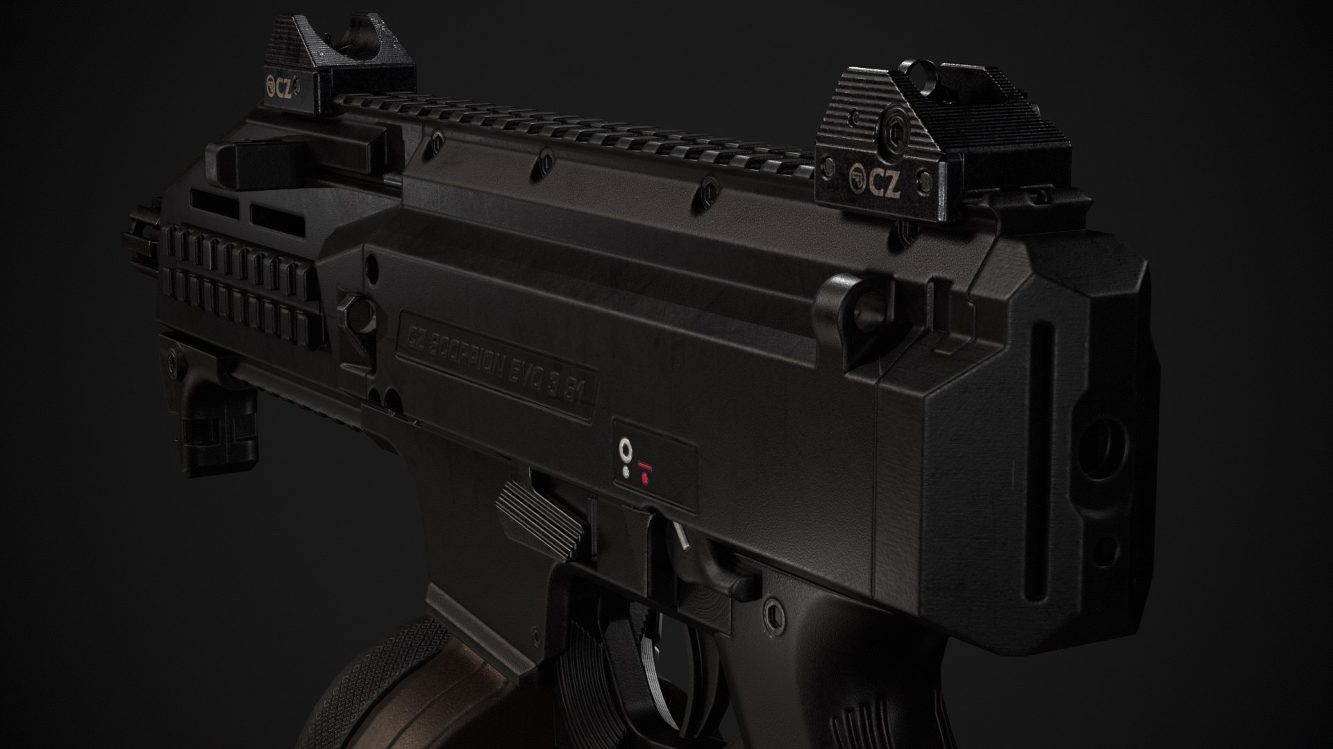 CZ Scorpion 3D Model - TurboSquid 2013412