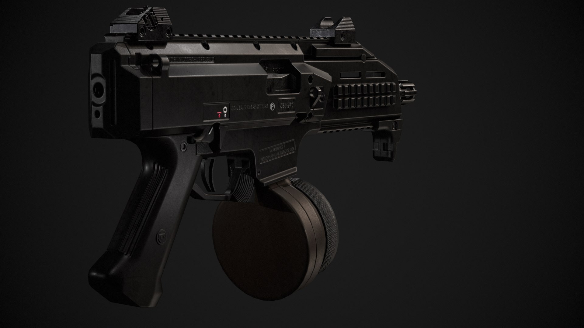 CZ Scorpion 3D Model - TurboSquid 2013412