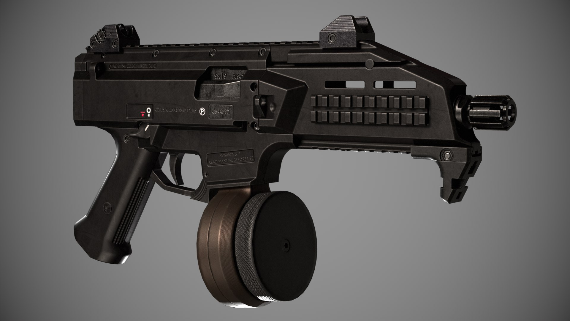 CZ Scorpion 3D Model - TurboSquid 2013412