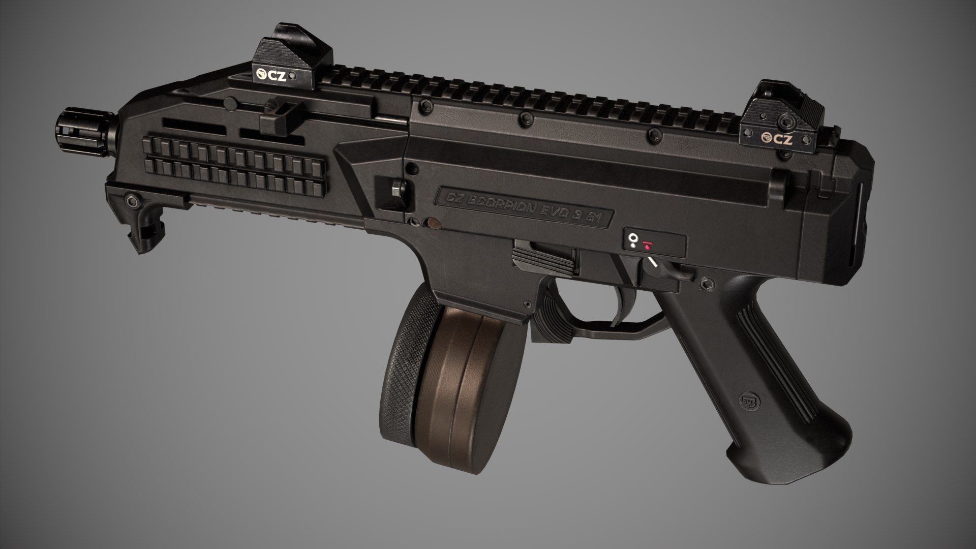 CZ Scorpion 3D Model - TurboSquid 2013412