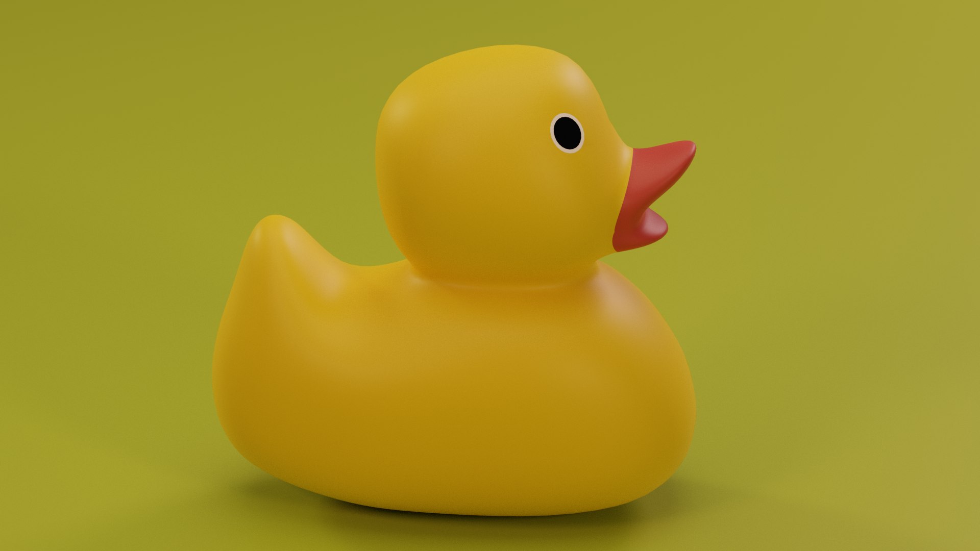 3D Yellow Rubber Duck Model - TurboSquid 1758267
