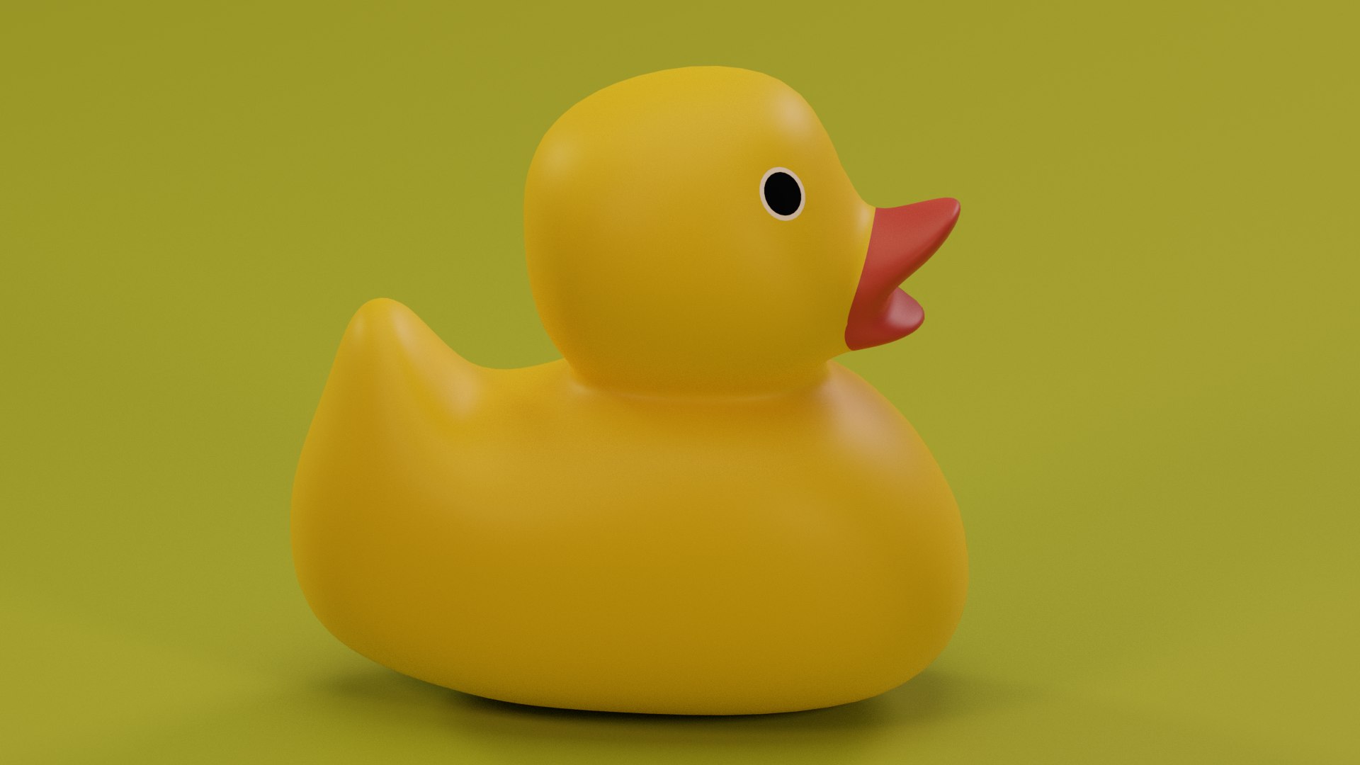 3D Yellow Rubber Duck Model - TurboSquid 1758267
