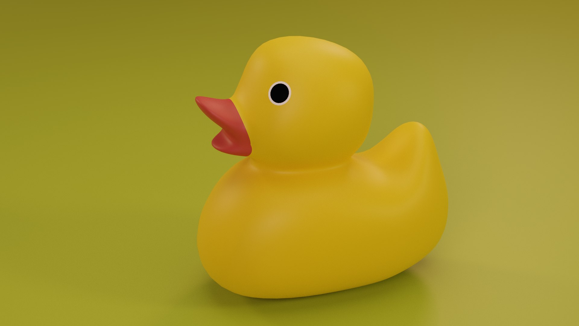 3D Yellow Rubber Duck Model - TurboSquid 1758267